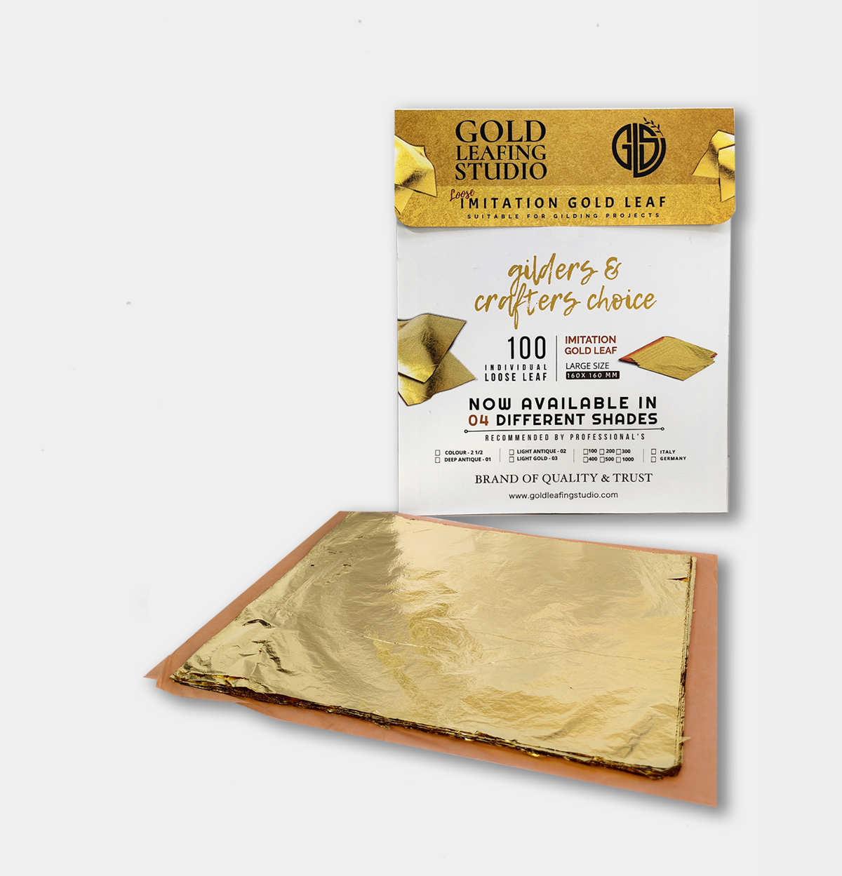 IMITATION GOLD LEAF-100 - GoldLeafingStudio